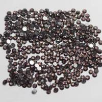 China Rose Cut Cubic Zirconia moissanite Round Brilliant Cut Gemstone Heat Treatments Applied for sale