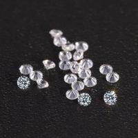 China Gems 0.8-2.9mm White CZ Stone Small Size Loose 5A Cubic Zirconia for Women's Jewelry for sale
