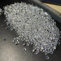 China 5A Quality 1000pcs/Bag 1mm - 3.0mm Stone Gems White Cubic Zirconia For Jewelry for sale