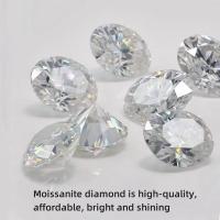 China Oval Brilliant Cut Loose Moissanite Diamond 3*5mm-10*14mm Small Size For Jewelry Making for sale