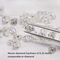 China Oval Brilliant Cut Loose Moissanite Diamond 3*5mm-10*14mm Small Size For Jewelry Making for sale