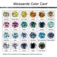 China Oval Brilliant Cut Loose Moissanite Diamond 3*5mm-10*14mm Small Size For Jewelry Making for sale