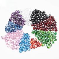 China Pink Garnet Green White Orange Blue Gemstones Pear Shape Double Turtle Faceted Cubic Zirconia for sale