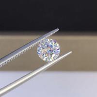 China moissanite stud Round Brilliant Cut Lab Created VVS Loose Moissanite Diamond For Wedding Rings moissanite rings marquise for sale