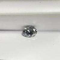 China Wholesale 0.5ct 1ct 2ct Grey Mossinate diamond Gem Gray Color Oval Pear Cut Loose natural moissanite wedding rings for sale