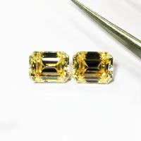 China GRA Pink Mosanite Gem Radiant Cut VVS Loose Emerald Moissanite Diamond princess cut moissanite ring pink moissanite for sale