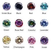 China Princess Cut Vivid Yellow Mosanita VVS Loose Emerald Moissanite Diamond moissanite rings pink moissanite promise ring for sale