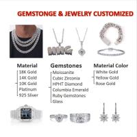 China Wholesale mossanite Pass Diamond Test GRA Stones D Color Round Shape Diamond Loose Moissanite moissanite hoop earrings for sale