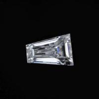 China moissanite solitaire ring Wholesale Mossanite Gem Tapered Baguette Cut Charles VVS Loose Moissanite Diamond gem for sale