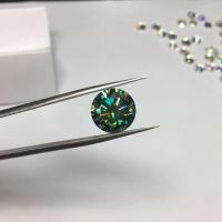 China Wholesale lab created white yellow red pink black blue diamond round brilliant cut loose moissanite for Jewelry for sale