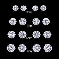 China Wholesale lab created white yellow red pink black blue diamond round brilliant cut loose moissanite for Jewelry for sale