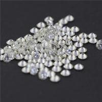 China Gemstone Shape Oval 2-10ct White Round Cut Loose Moissanite for Engagement Rings for sale