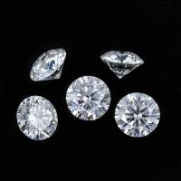 China Wholesale Loose Moissanite Diamond GRA Stones D EF Color 1mm-8mm For Make Jewelry for sale