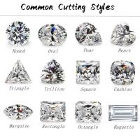 China Melee Moissanite Diamond Per Carat Round Cut DEF Small Size Moissanite VVS1 Lab Grown Diamond Gemstone Shape Square for sale