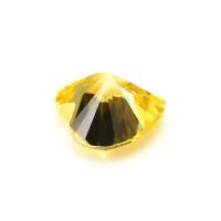 China Colors CZ Moissanite Diamond Heart Cut 3x3mm 4x4mm Synthetic Cubic Zirconia for sale