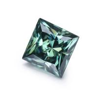 China Princess Cut 5.5x5.5mm 1carat Moissanite VVS Colors Square Brilliant Loose Diamond for sale