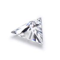 China D Colorless Synthetic Moissanite Triangle Cut VVS1 Loose Moissanite Diamond 5 Carat Ring for sale