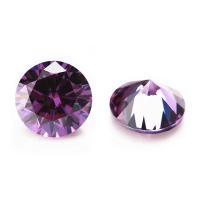 China Wholesale 3A Color Cz Stones Small Size Round Cut 0.8mm To 3mm Loose Gemstone Synthetic Cubic Zirconia For Sale for sale