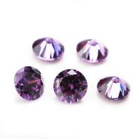China Wholesale 3A Color Cz Stones Small Size Round Cut 0.8mm To 3mm Loose Gemstone Synthetic Cubic Zirconia For Sale for sale