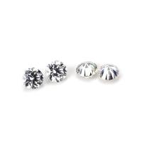 China Wholesale Loose Small Moissanite Round Cut 0.8mm- 3mm White D Moissanite Diamond VVS1 Per Carat For Hip Hop Jewelry for sale