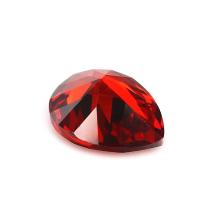 China Champagne Color Zircon Loose Gemstone Pear Shape 10x8mm Synthetic Cubic Zirconia Moissanite for sale