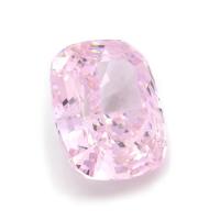 China 4k Iced Cut Cz Stones Pink Color Cushion Shape 7x6mm 10x8mm Loose Gemstone Synthetic Cubic Zirconia for sale