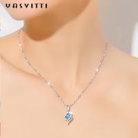 China Heart Sterling Silver Jewelry Necklaces for sale