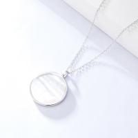 China 0.6in PVD Plating Sterling Silver Jewelry Necklaces 10 Gram CZ Necklace for sale
