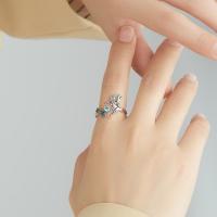 China 0.08oz 21.1mm Sterling Silver Angel Ring Nicke Free Open Silver Ring SGS for sale