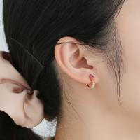 China Rainbow Sterling Silver Jewelry Earrings for sale