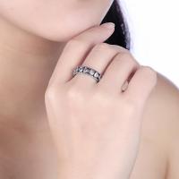 China Temperamental Queen'S Crown Pink Heart Pave Diamond Ring S925 Diamond-Encrusted Lady'S Ring for sale