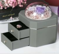 China OEM Recycled 0.406kg Jewelry Gift Box Plastic 115×115×110mm for sale