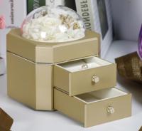 China OEM Recycled 0.406kg Jewelry Gift Box Plastic 115×115×110mm for sale