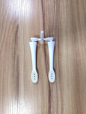 China Durable Plastic Moulding Items , AS Plastic Injection Components toothbrush OEM for sale