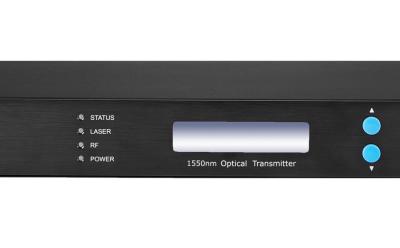 China ISO14001 Power CATV Optical Transmitter Directly Modulated 1002MHz RIN for sale