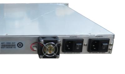 China CATV OEM External Modulation Optical Transmitter 1550nm 2*9dB for sale
