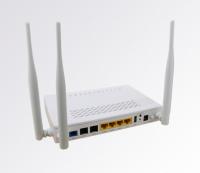 China 1.25Gbps GPON ONU Router HGU 4GE Dual Band WiFi 1200Mbps Home Gateway for sale