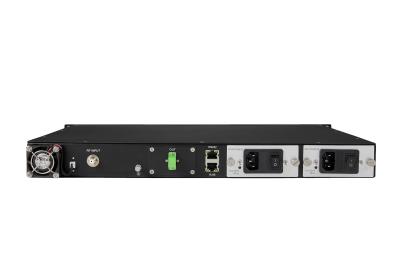 China OLT Series 1550nm CATV Optical Transmitter 10dBm Output Dual Power 220V AC for sale