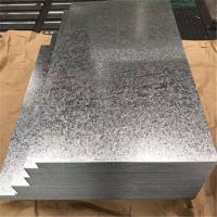 China 10 Gauge Az100 Galvanized Steel Sheets Dx51d Prime Cold Rolled Spangle Sheet Metal for sale
