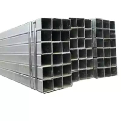 China Black Galvanized Square Tubes Shs Rectangular Rhs Galvanized Pipe for sale