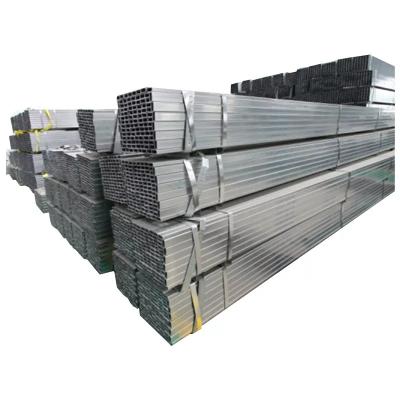 China 20x20mm 25x20mm Galvanized Square Tubes Rhs Plain End Shs Square Hollow Section for sale