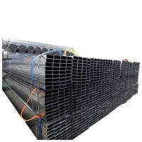 China Hot Rolled ERW Galvanized Steel Box Section Seamless Iron Square Tube for sale