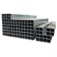 China Astm A53 Galvanized Structural Steel Tubing BS 1387-1985 Iron Square Pipe for sale