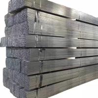 China ASTM A500 Grade A Hot Dip Galvanized Square Pipe Hollow Box Section for sale