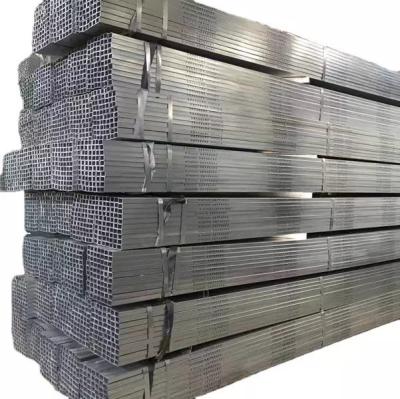 China ASTM A500 Grade A Hot Dip Galvanized Square Pipe Hollow Box Section for sale