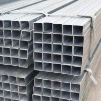 China 20x20mm 25x20mm Galvanized Square Tubes Rhs Plain End Shs Square Hollow Section for sale