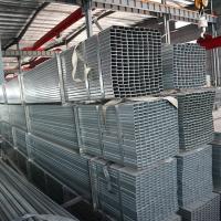 China ASTM 15X15 Galvanized Square Tubes Rectangular Galvanised Steel Profiles for sale