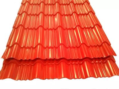 China 1250mm Galv Roofing Sheets Z30-Z275 Coloured Corrugated Metal Sheets Cheap Price for sale