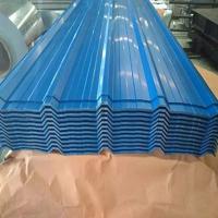 China 1100mm Decorative Corrugated Metal Panels 8-35 Micron PPGI Sheet for sale