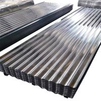 China 0.8mm Curved Corrugated Metal Panels Z30-Z275 Aluminum Roofing Sheets for sale